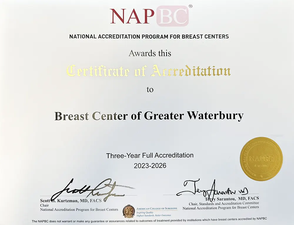 NAPBC Reaccreditation: A Breast Center “Without Walls”
